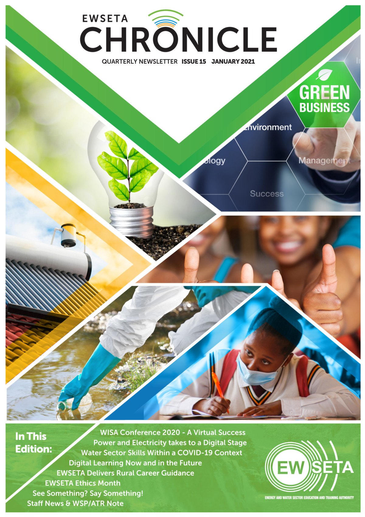EWSETA Chronicle Issue 15 - Energy & Water SETA