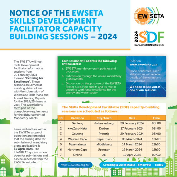 ENERGY SKILLS ROADMAP - Energy & Water SETA